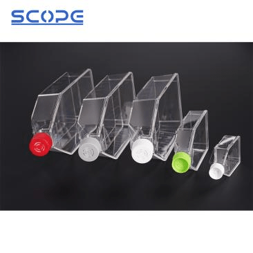 Choosing, Sterilizing, and Handling Cell Culture Flasks - Scopelab