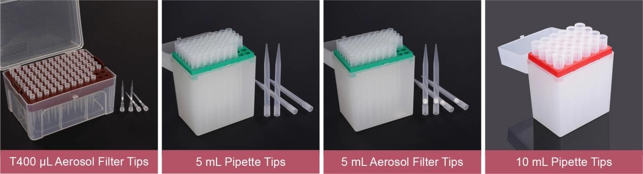 Universal Pipette Tips, Aerosol Filter Tips, 10-5000μL - Scopelab
