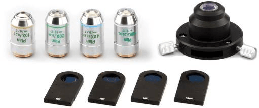 SMART-FL Fluorescence Microscope - Binocular/Trinocular - Scopelab