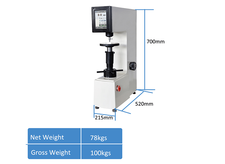 HRS-150 Digital Rockwell Hardness Tester - Scopelab